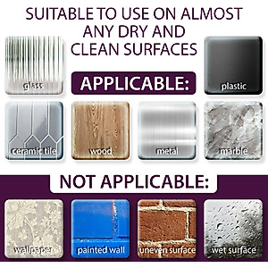 GreenFix Transparent Sticky Dots 120PCs - Acrylic Double Sided Mounting Putty - Removable Non-Marking for Wall, Window, Car