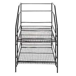 HUBERT Wire Cereal Box Display - Black