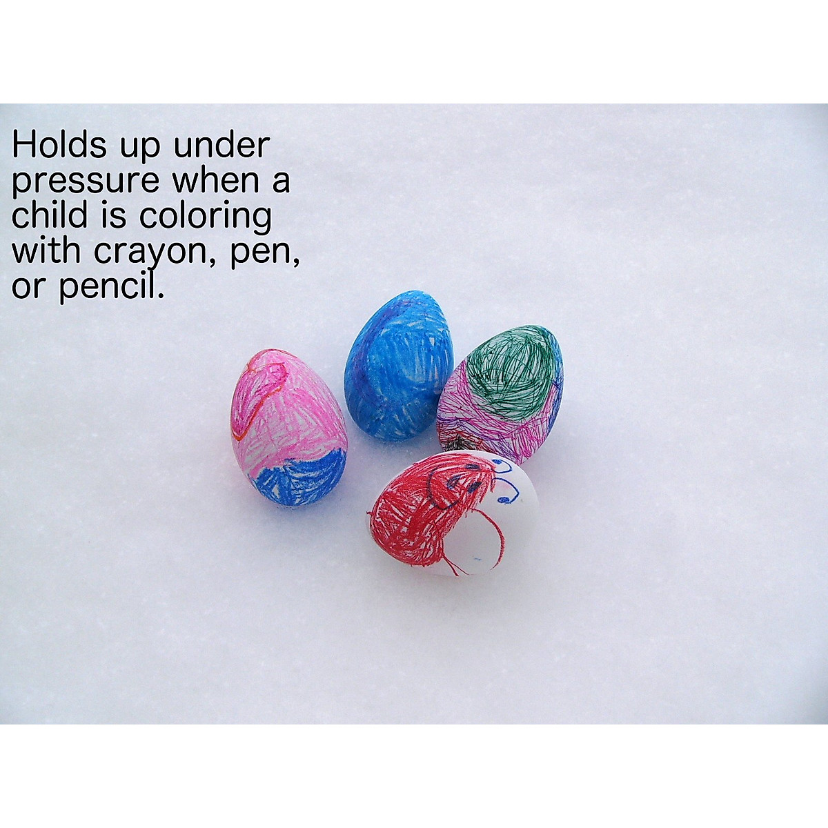 Merry Art Dyeable Decorating Easter Eggs, 24-Pack