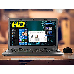 Lenovo ThinkPad E570 Laptop, 15.6 HD Display, Intel Core i5-7200U Upto 3.1GHz, 8GB RAM, 512GB NVMe SSD + 1TB HDD, DVDRW, VGA, HDMI, Card Reader, Wi-Fi, Bluetooth, Windows 10 Pro (Renewed)