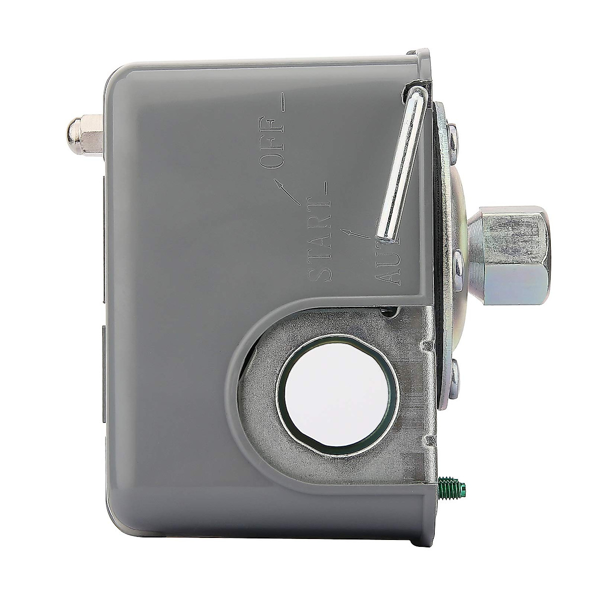 Solimeta Adjustable Air-Pump Pressure Switch 1/4"NPT Female, 40/60 psi Pressure Setting, Pressure Switch for Water Pump, Well Pressure Switch, Pump Pressure Switch