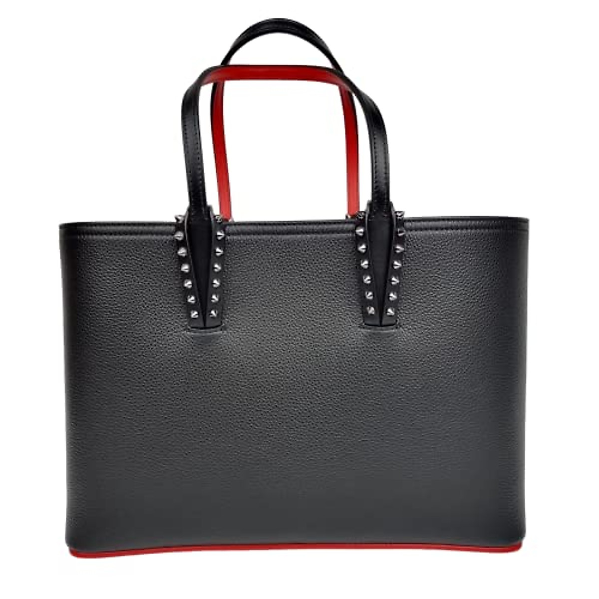 Christian Louboutin Cabata Small Spiked Leather Tote Bag