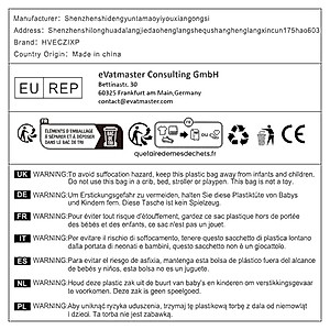 HVECZIXP Men's Women's Waterproof Lightweight Rain Jacket With Hood Zipper Trench Outdoor Windproof Jacket For Hiking Travel