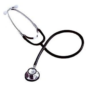 McKesson 01-670BKGM Entrust Performance Dual-Head Stethoscope, Black