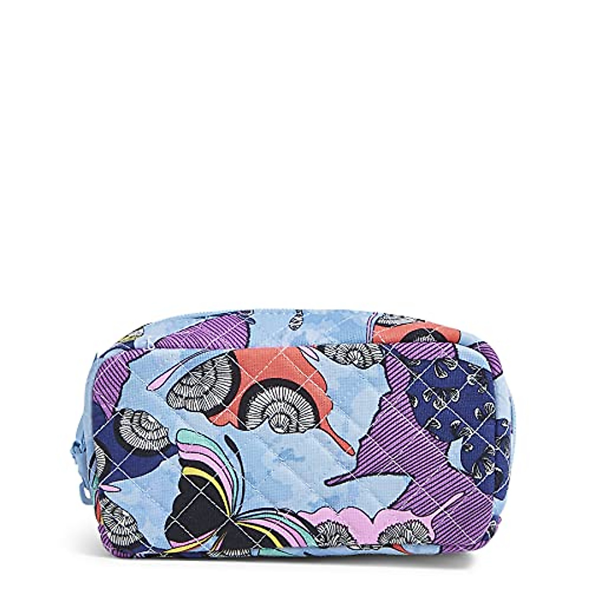 Vera Bradley Women's Cotton Zip-around Essential Oil Case, Butterfly By - Recycled Cotton, One Size
