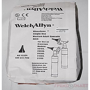 KleenSpec Disposable Otoscope Specula 521 Series Bag/500