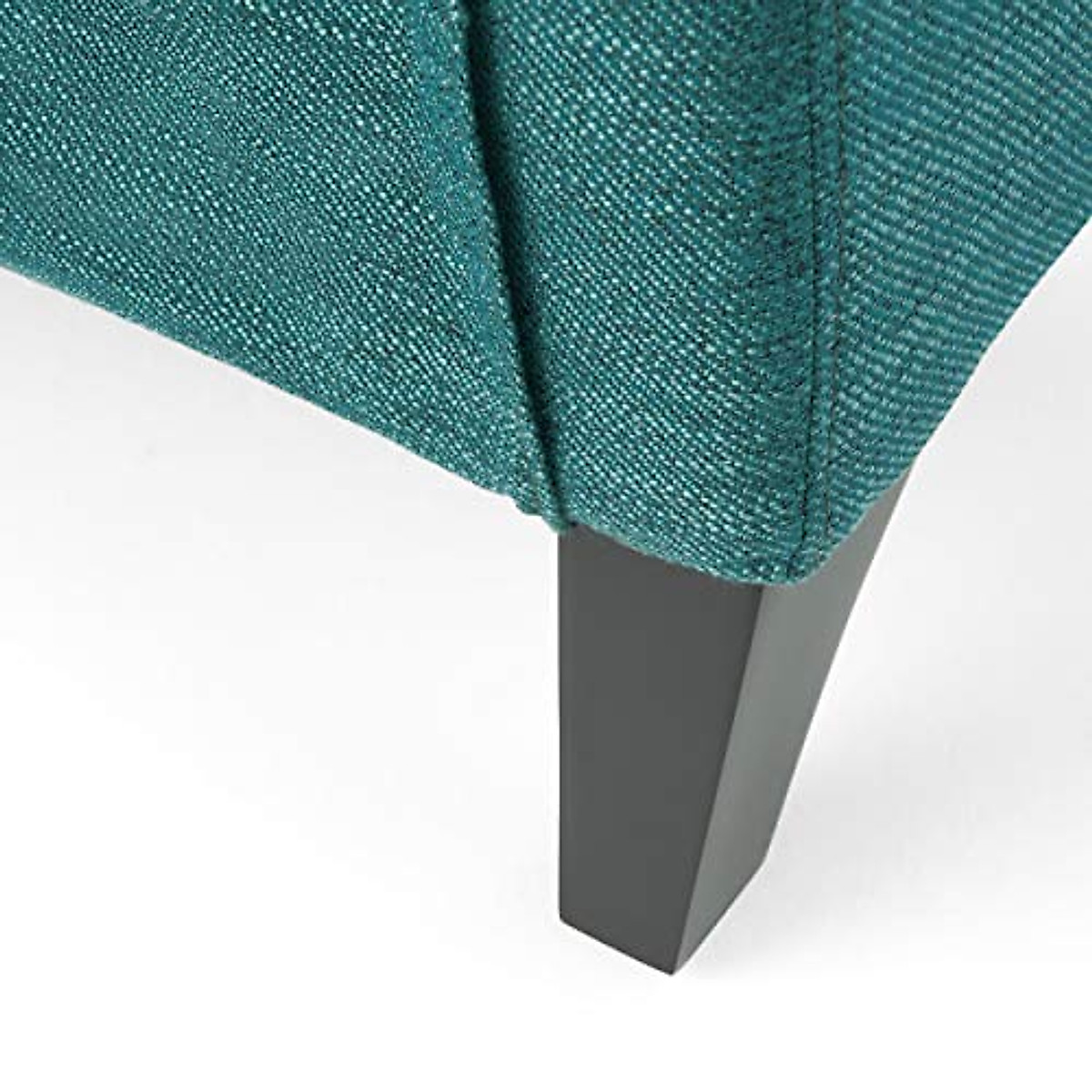 Great Deal Furniture Alexis Contemporary Fabric Push Back Recliner, Teal