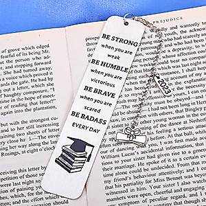 Graduation Gifts 2023 Graduate Bookmark Stocking Stuffers for Men Women Inspirational Gifts for Teens Boys Girls Senior 2023 Gifts for Best Friends Son Daughter Grad Present for Him Her Family Member