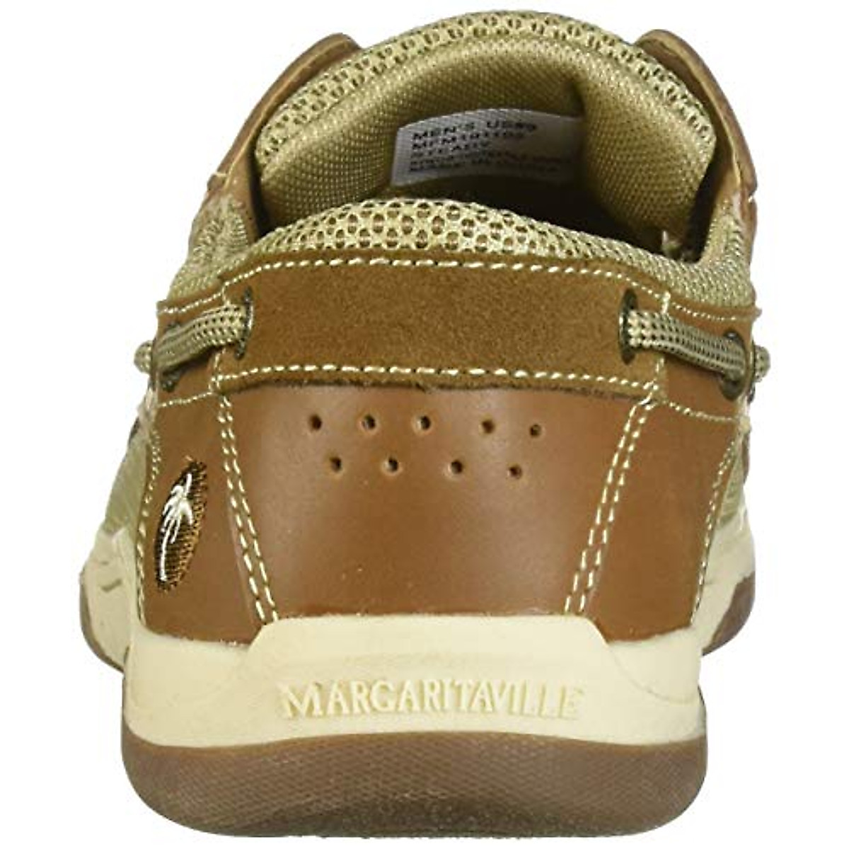 Margaritaville Men's Steady Boat Lightweight Slip On Shoes, TAN, 8.5