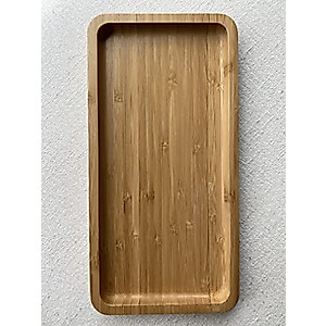Bamboo Tray | Modern Home Decor | 11.8L x 5.9W x 0.8H inches