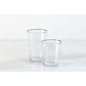 Fortessa Veranda 14 Ounce Double Old Fashioned Outdoor Drinkware, Set of 12, Clear