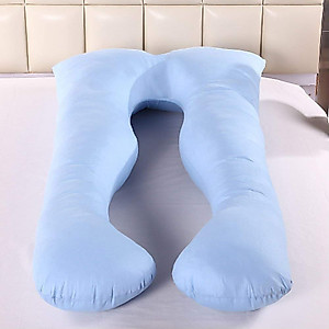 beststar Pregnancy Pillowcase Total Body Maternity Pillow Replacement Cover Case U Shaped Pillowcase for Pregnancy Pillow #YFZTT-001