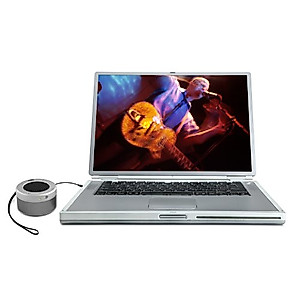 Altec Lansing iM-237 Orbit Ultra Portable Speaker for MP3 players (Silver)