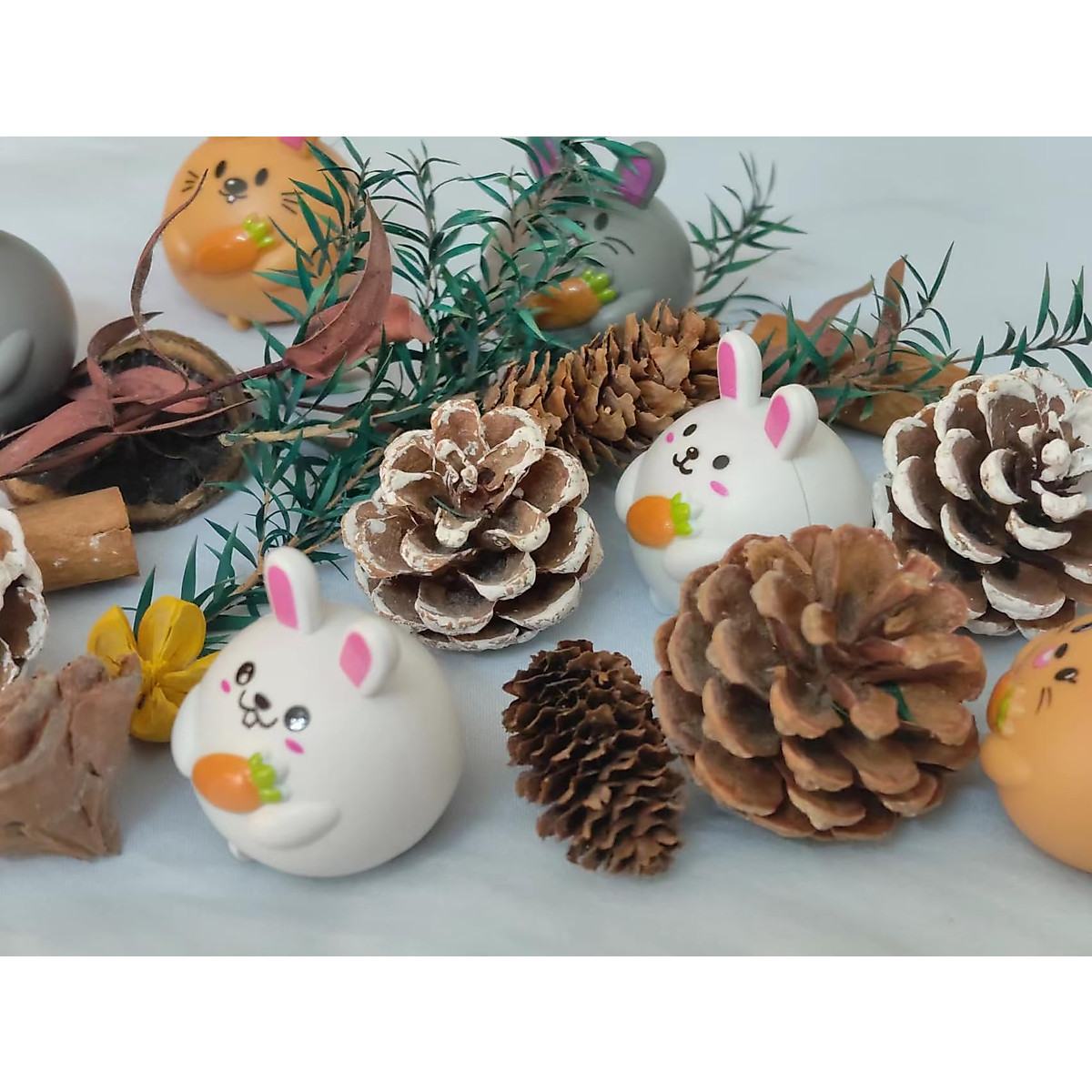 Ai-Fun 6PCS Easter Pull Back Cars Bunny Cars Rabbit Fun Toy Vehicles for Easter Party Favors Animal Car Toddler Toys for Kids 3-8 Years old