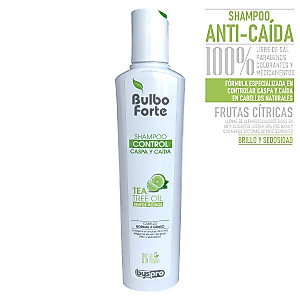 Byspro Bulbo Forte Scalp Health Purifying Shampoo Tea Tree Oil Dandruff Control Control Caspa 10.14oz-300ml
