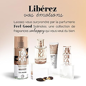 SOLINOTES Tonka Perfume for Women - Eau De Parfum | Delicate Floral and Soothing Scent - Made in France - Vegan - 1.7 fl.oz