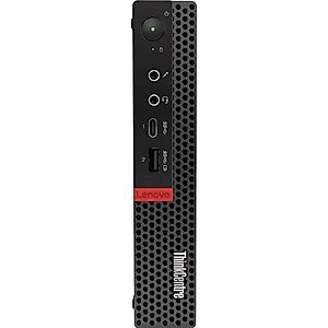 Lenovo ThinkCentre M720q Tiny Desktop Intel i5-8500T up to 3.50GHz 32GB DDR4 New 512GB NVMe SSD Built-in AX210 Wi-Fi 6E BT Dual Monitor Support Wireless Keyboard and Mouse Win11 Pro (Renewed)