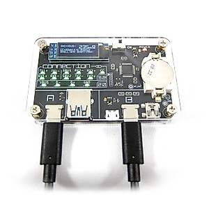Bit Trade One USB Cable Checker2 [Assembled] Supported USB MiniB/microB/TypeC Cables/USB Digital Tester/USB c Cable Tester/USB Cable Tester Tool / H0.5xW3.5xD2.1 inch ADUSBCIM