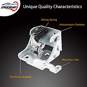 Lower Door Hinge Front Right Passenger Side | Replacement for 2007-2014 Chevy Silverado Suburban Tahoe Avalanche GMC Sierra Yukon Cadillac Escalade | Replaces# 20969646