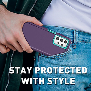 AICase for Galaxy A23 Case(6.6") Case,Heavy Duty Rugged Phone Cover,Durable Military Grade Protection Shockproof/Drop Proof/Dust-Proof Protective for Samsung Galaxy A23 5G 2022 Purple/Blue