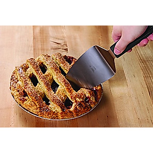 Mercer Culinary Millennia Pie Knife/Server, 5 Inch x 3 Inch Blade, Black Handle