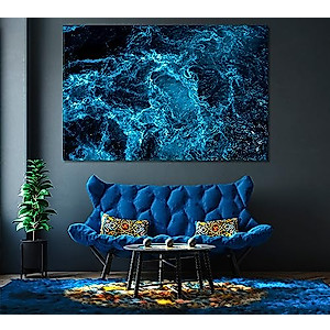 Wild Ocean Waves Canvas Print 1 Panel / 36x24 inches