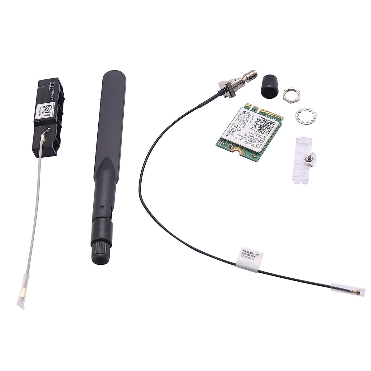 BestParts Antenna WiFi Cable Card Kit Replacement for Lenovo ThinkCentre M720Q M920Q M920X P330 M910X M710 M75Q-1 P320 TINY5 3165NGW