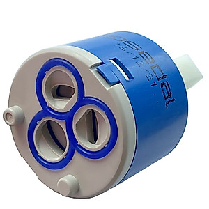 HWMATE Ceramic Disc Single Handle Faucet Cartridge Replacement 1-37/64″ / 40mm Diameter