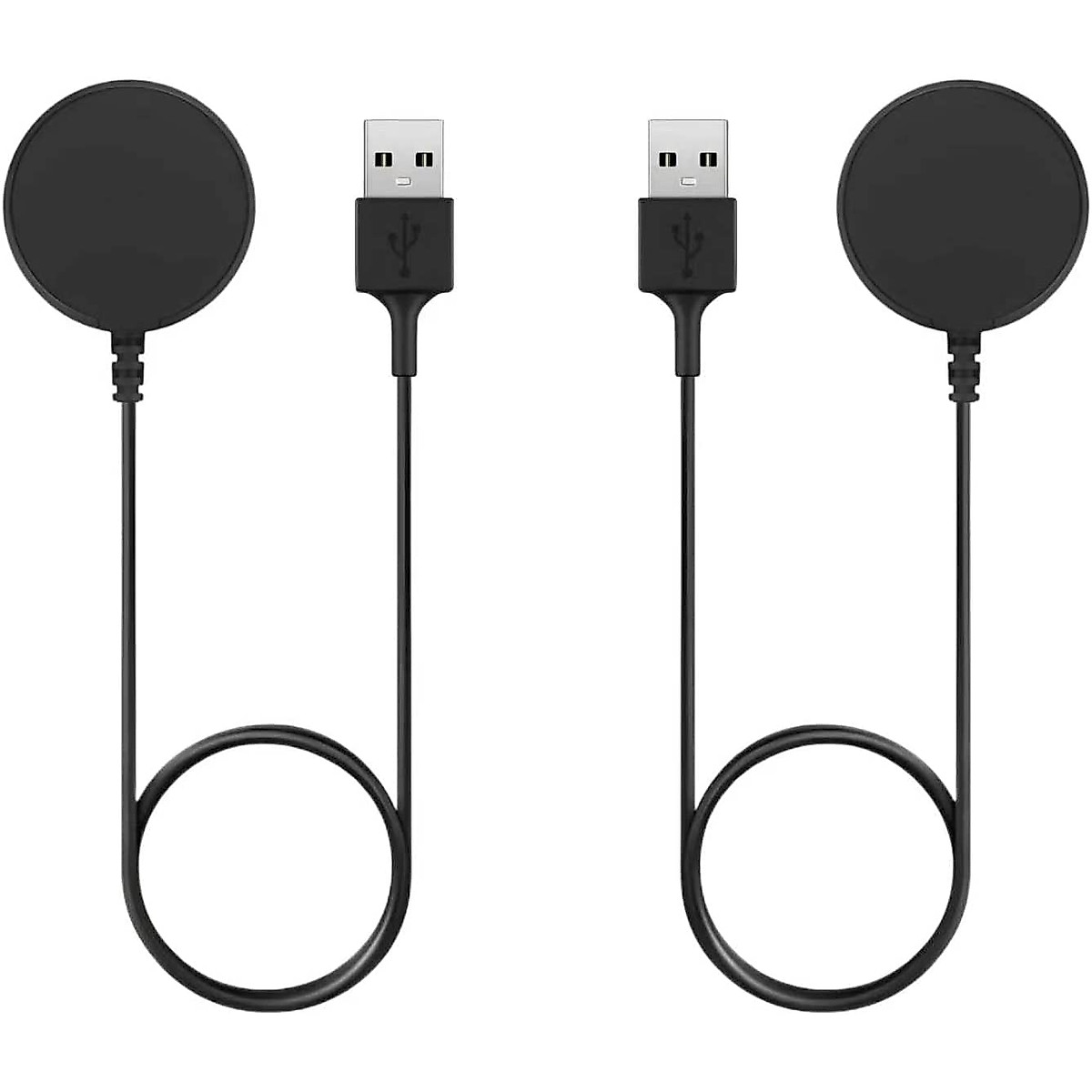 2 Pack Charger Compatible with Samsung Galaxy Watch 7/6/6 Classic/ 5/5 Pro/4/4 Classic/3/Active 2/Active Fast Charging, 3.3ft