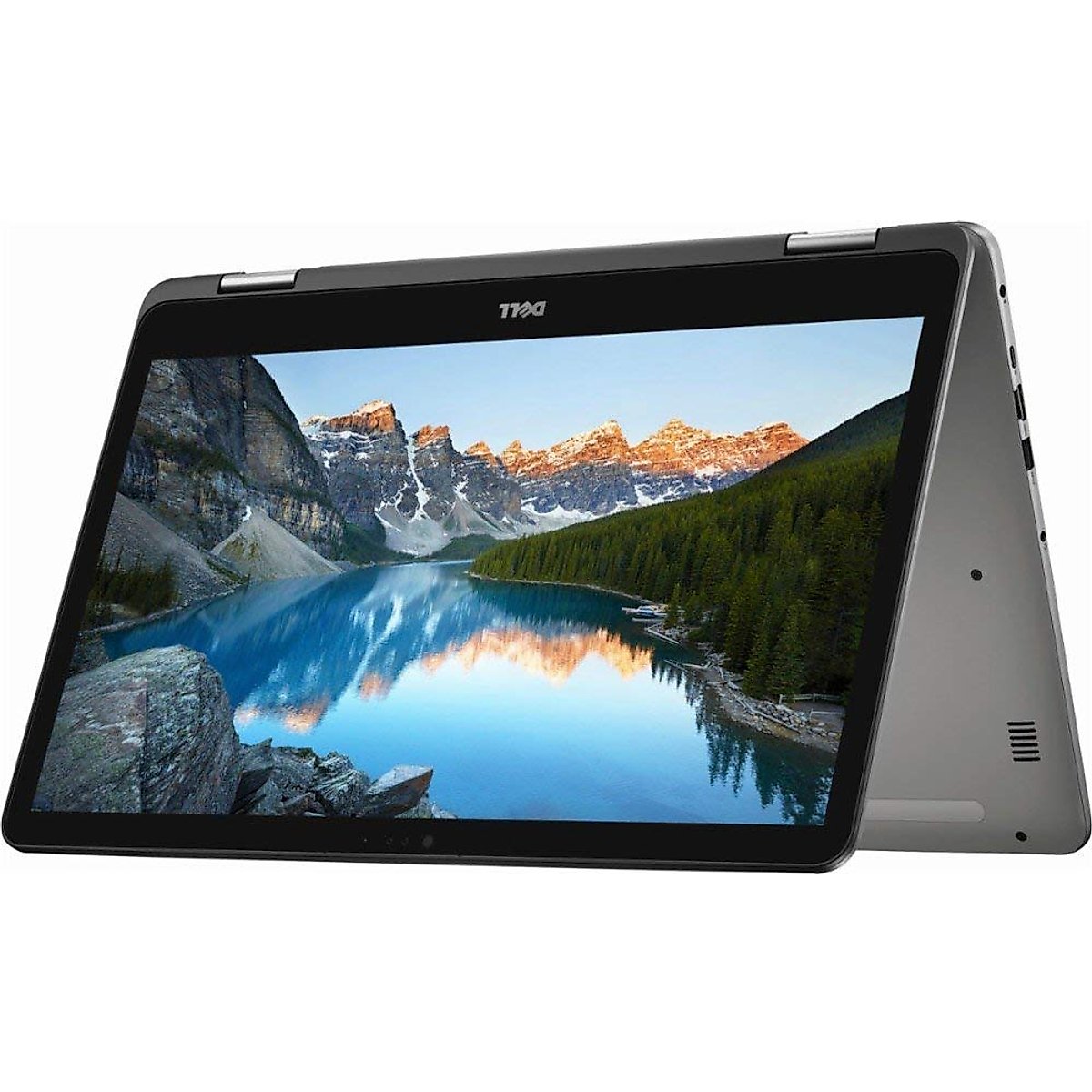 Dell Top Performance Flagship 7000 Series Inspiron 17.3" 2-in-1 FHD IPS Touch-Screen Laptop, Intel 8th Gen i7-8550U, 16GB DDR4, 512GB SSD + 2TB HDD, HDMI, USB-C, Backlit keyboard, NVIDIA MX150, Win 10
