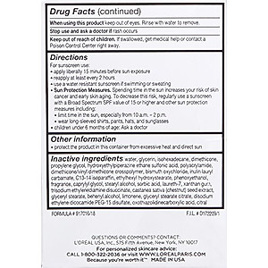 Dark Spot Corrector Face Moisturizer with SPF 30 for Even Skin Tone by L’Oreal Paris, Youth Code Anti-Aging Day Cream, Non-greasy, 1.7 oz.
