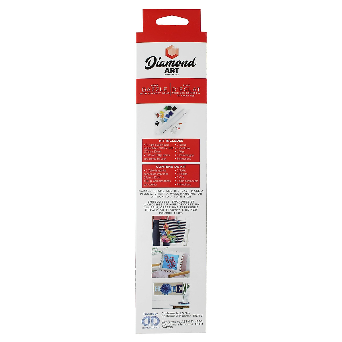 Leisure Arts Corgi Diamond Art KIT 8"