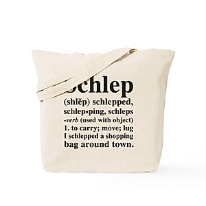 CafePress Webster's Schlep Tote Canvas Tote Shopping Bag