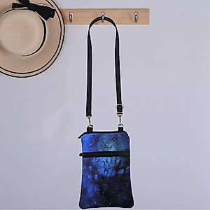 Auony Buffalo Plaid Crossbody Bag,Zipper Shoulder Purse Wristlet Phone Purse Bag