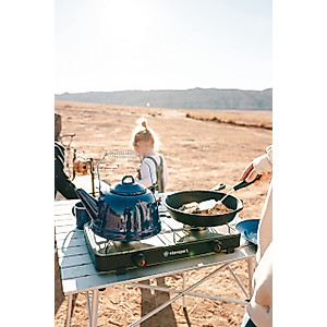 Stansport 2-Burner Regulated Propane Camp Stove (220)