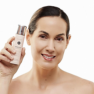 Jerome Alexander MagicMinerals AirBrush Foundation, Spray Makeup with Skincare Active Ingredients, Ultra-Light, Buildable, Full Coverage Formula (Light Medium)