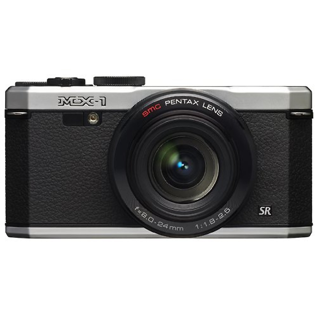 Pentax MX-1 Silver 12MP Digital Camera with 4x Optical Image Stabilized Zoom and 3-Inch LCD Display (OLD MODEL)