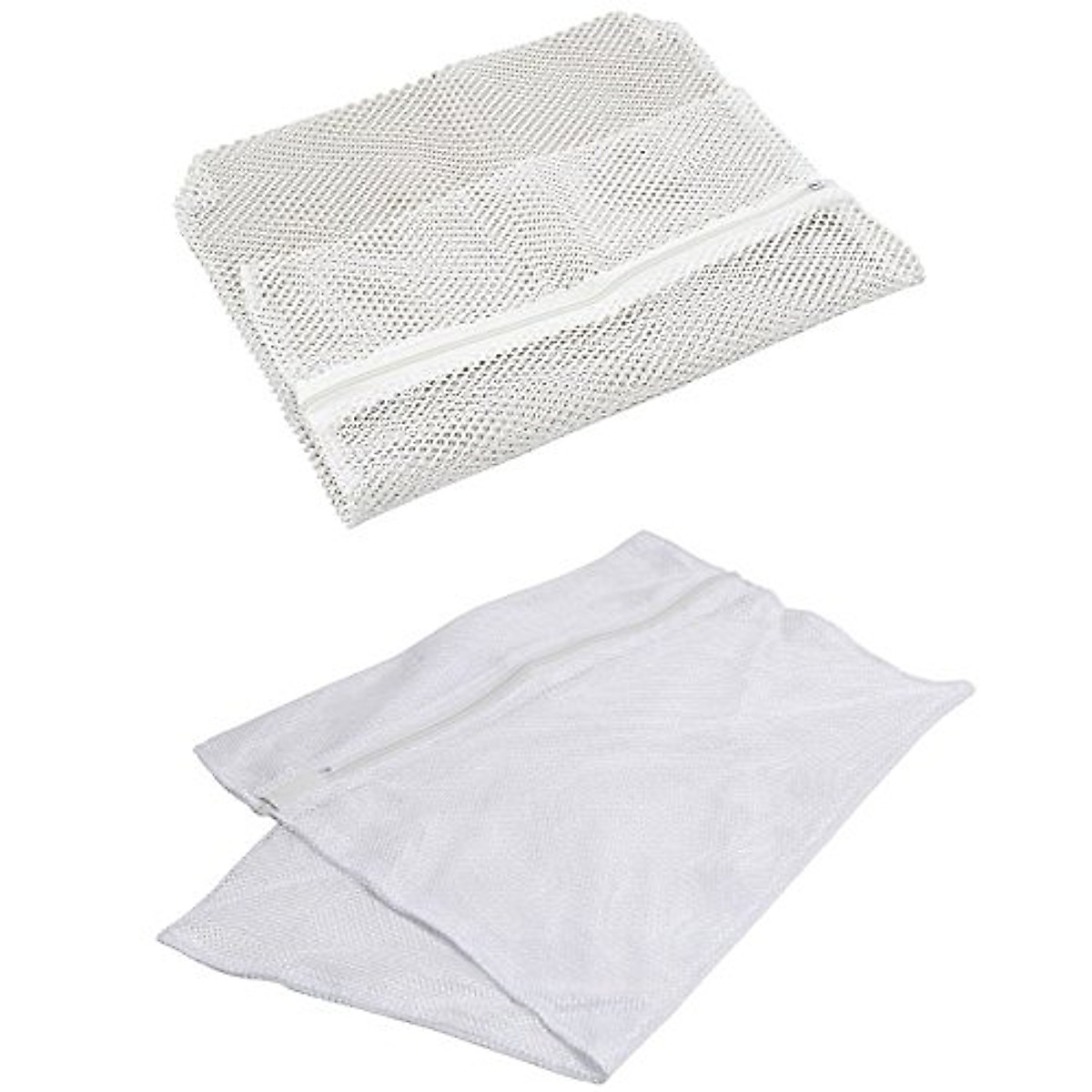 2 Zipped Laundry Washing Wash Bags 10X12 Net Mesh Delicate Bra Clothes Undewear