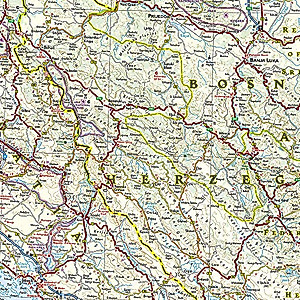 Western Balkans Map (National Geographic Adventure Map, 3327)