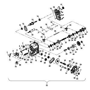 Polaris ATV Gears Sector Cover, Genuine OEM Part 3233827, Qty 1