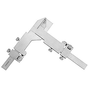 M1-26 Stainless Steel Height Vernier Caliper, Gear Tooth Vernier Caliper Altitude Slide Gauge Marking Ruler High Accuracy