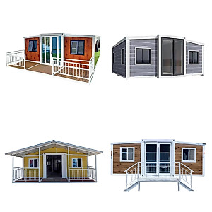 Container House Two Or Three Bedrooms Luxury 40ft 20ft Movable Foldable Expandable Prefab for Sale