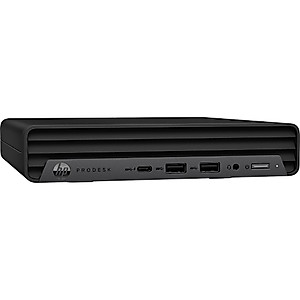 HP Business Desktop ProDesk 405 G8 Desktop Computer, AMD Ryzen 5 PRO 5650GE, Windows 11 Pro, 8GB RAM, 256GB SSD, Desktop Mini (69D91UT#ABA)