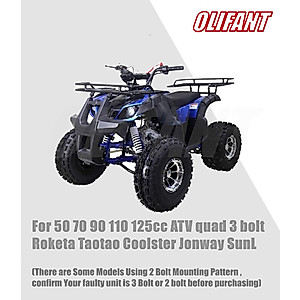 Starter Motor for 90cc 110cc 125cc Chinese ATV 3 Bolt Starter with Wire for Taotao Jetmoto Roketa Sunl Coolster