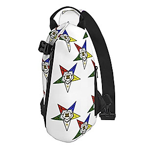 NHGFVT Stars Eastern Stars Sling Bag, Crossbody Sling Backpack Shoulder Chest Bag For Women Men, Travel Hiking Daypack (RXZE23)