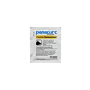 Panacur C Canine Dewormer (Fenbendazole), 1 Gram, Yellow, 3 Count (Pack of 1)