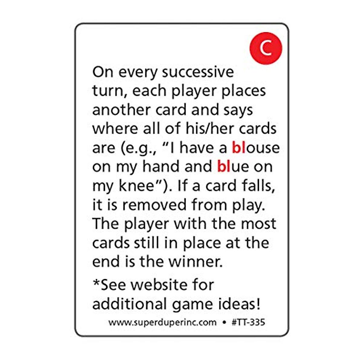 Super Duper Publications | Tiny Talk Articulation and Language L Blends Sound Photo Flash Cards | Educational Resource for Children