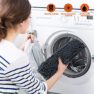 MASTERTOP Professional Microfiber Mop - Microfiber Sweeper Dust Mop,Wet & Dry Floor Cleaning Mop, 4 Replaceable Washable Mop Pads, Extendable Handle, Flat Magic Mop for Hardwood, Tiles, Laminate