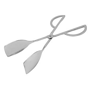 Serving Tongs, 201 Stainless Steel Comfortable Grip Food Tong, Multi Purpose Practical Light Weight Serving Utensils for Home Kitchen(Cup clamp)