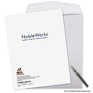 NobleWorks - Cute Group Retirement Card - Adorable Dog Office Humor, Work Retirement Greeting - Pet Coworkers J3636RTG-US